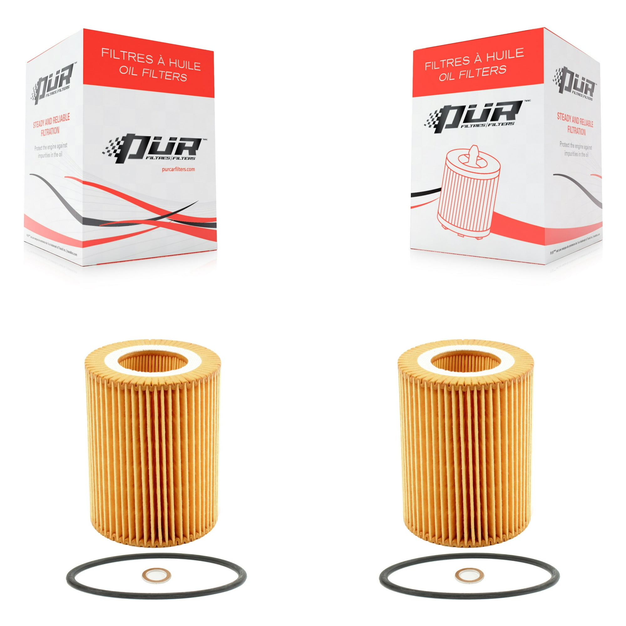Click here for Pur Engine Cartridge Oil Filter (2 Pack) For Car B... prices