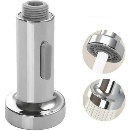 2 Function G1/2 Chrome Pull Out Faucet Spray Head For Kitchen Sink Pull ...