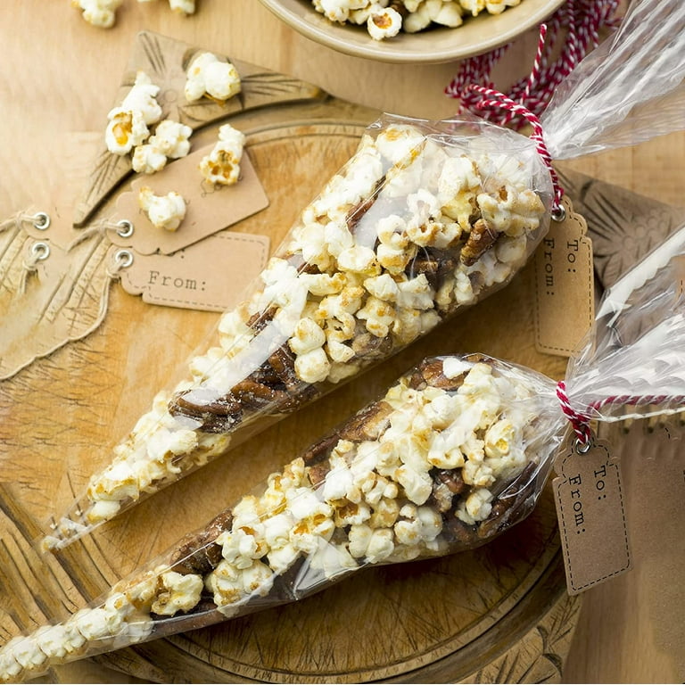 Clear Popcorn Bags