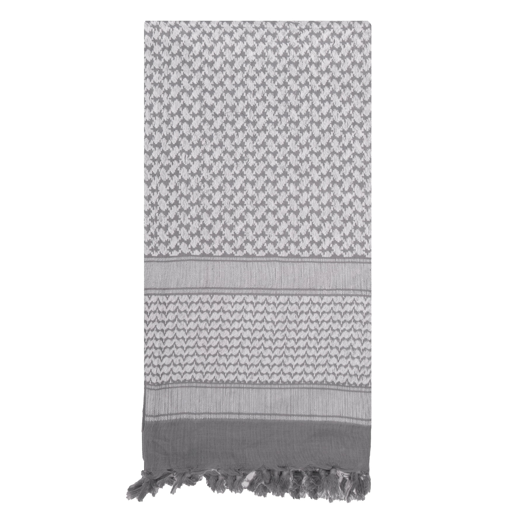 Rothco Shemagh Desert Keffiyeh Scarf, Grey / White - Walmart.com