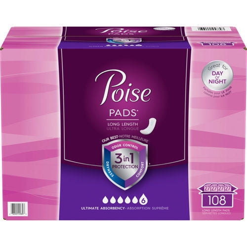 Poise Pads Sizes