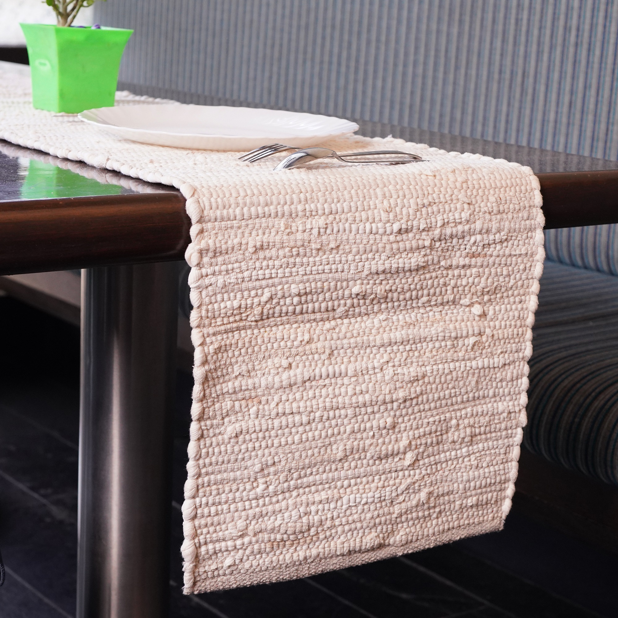 HOMEMONDE Eco- Friendly Chindi Rag Runners for Table Decor 14 x 72 ...