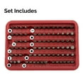 NEIKO 10048A Security Bit Set 100-Piece Set Cr-V Steel 1/4-inch ...