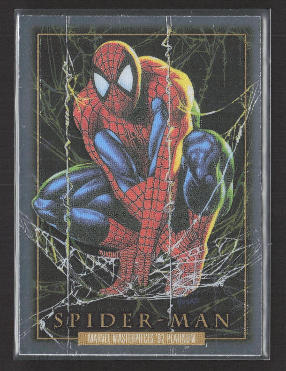 2024 Upper Deck Marvel Masterpieces '92 Platinum Joe Jusko #87 ...