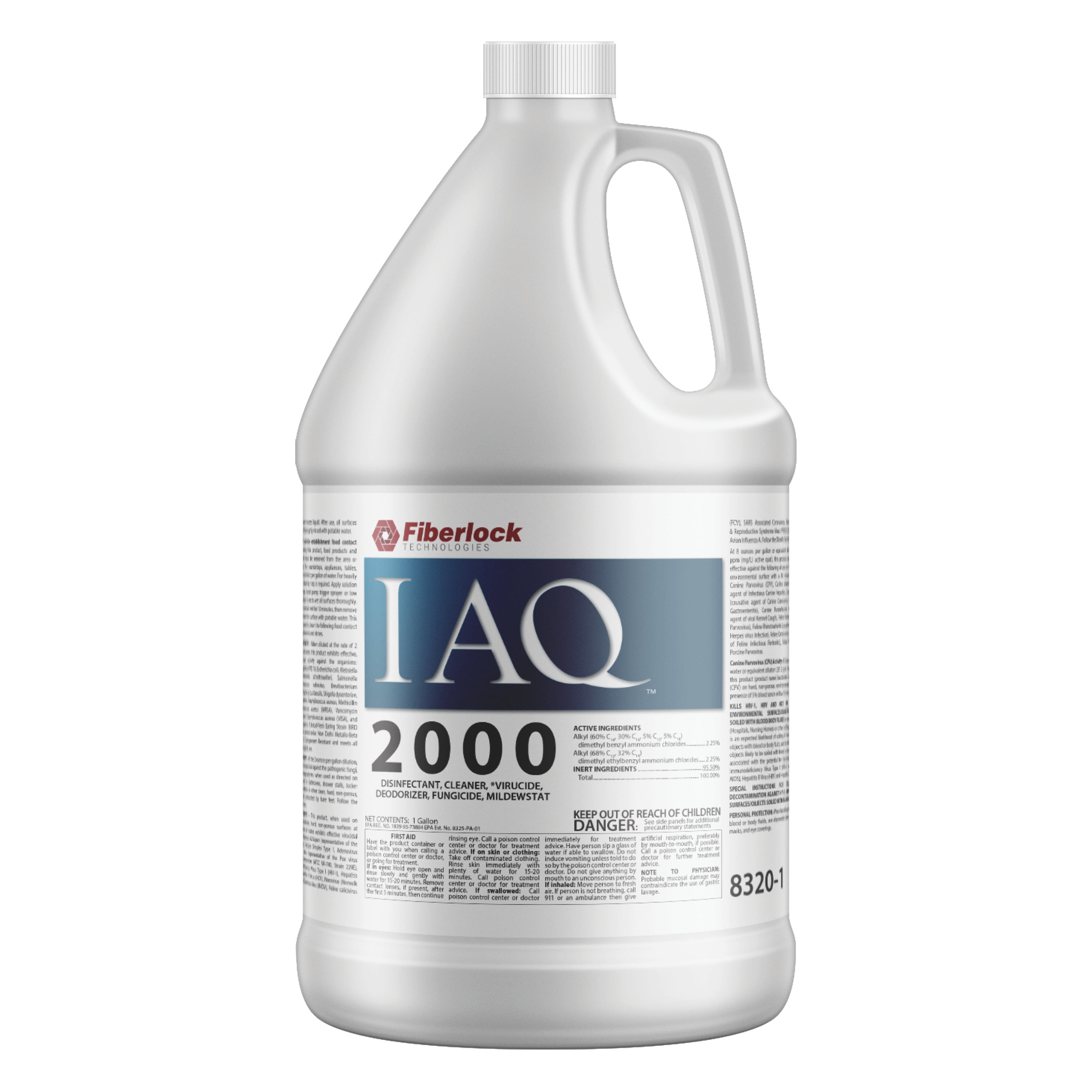 Fiberlock IAQ 2000 Disinfectant & Fungicide Concentrate - Walmart.com