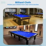 Blue Billiard Cloth, 7ft/8ft/9ft Pool Table Felt, Snooker Tablecloth ...