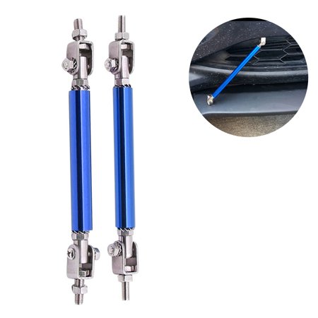 One Pair Car Front Lip Bar Bumper Lip Rod Decorative Modification ...