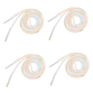 110cm Fashion Flat Glitter Colored Shoe Laces Canvas Sneaker Shoelaces ...