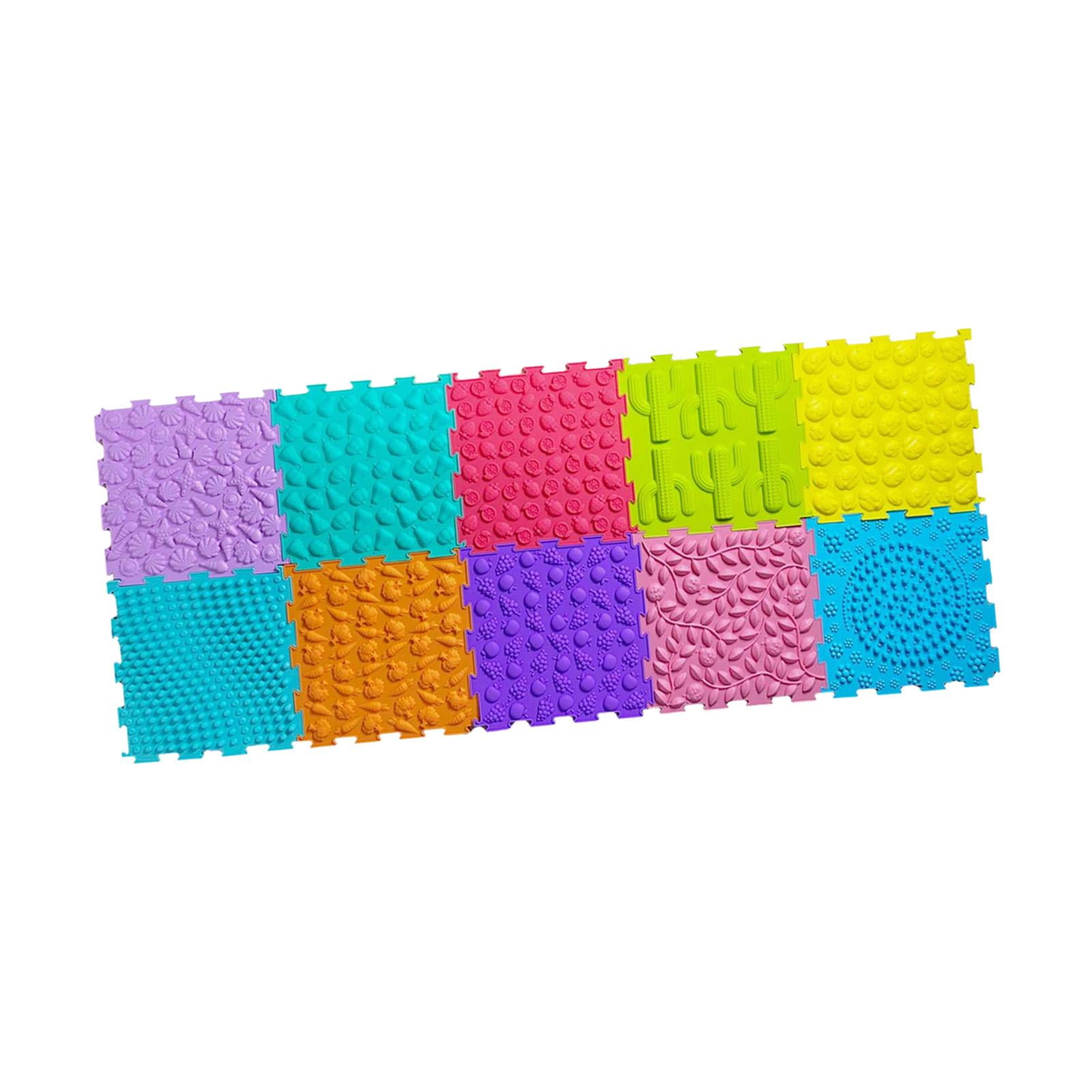 rompecabezas sensorial estera de pisos sensoriales cola de azulejos ...