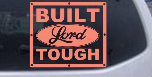 Built Lord Tough Car or Truck Window Decal Sticker - Walmart.com