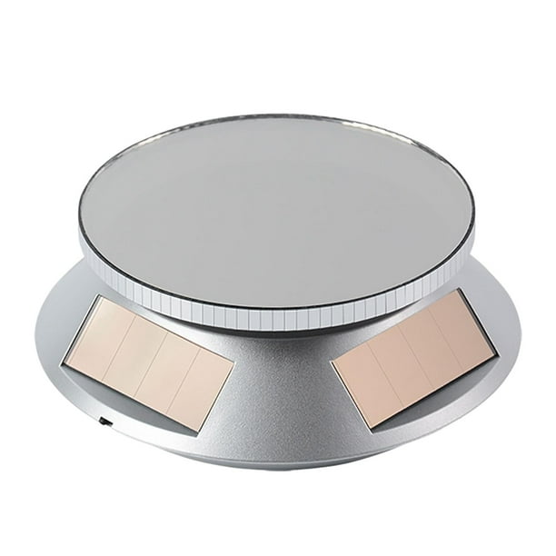 Rotating Display Stand Decorating Solar Holder for Collectible Shop ...