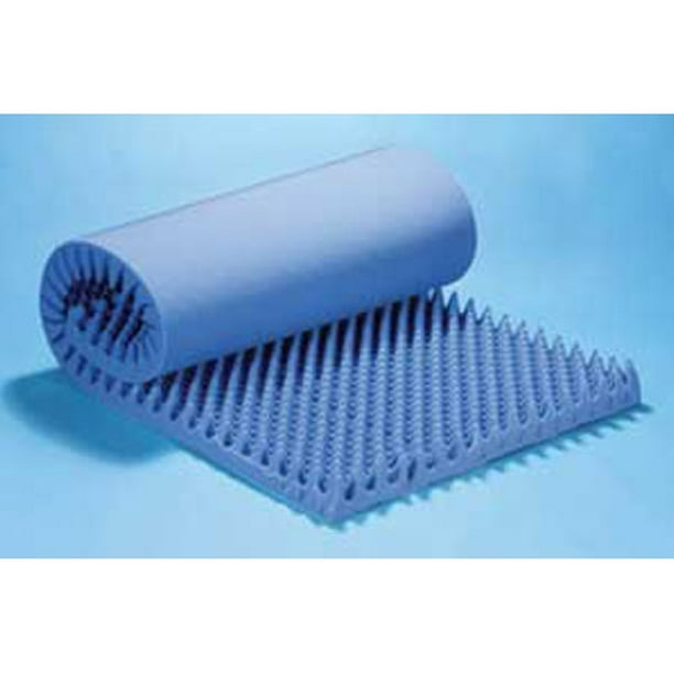Retail Packaging/Convoluted Mattress Pad - 34 x 72 x 3 Inches - Walmart.com