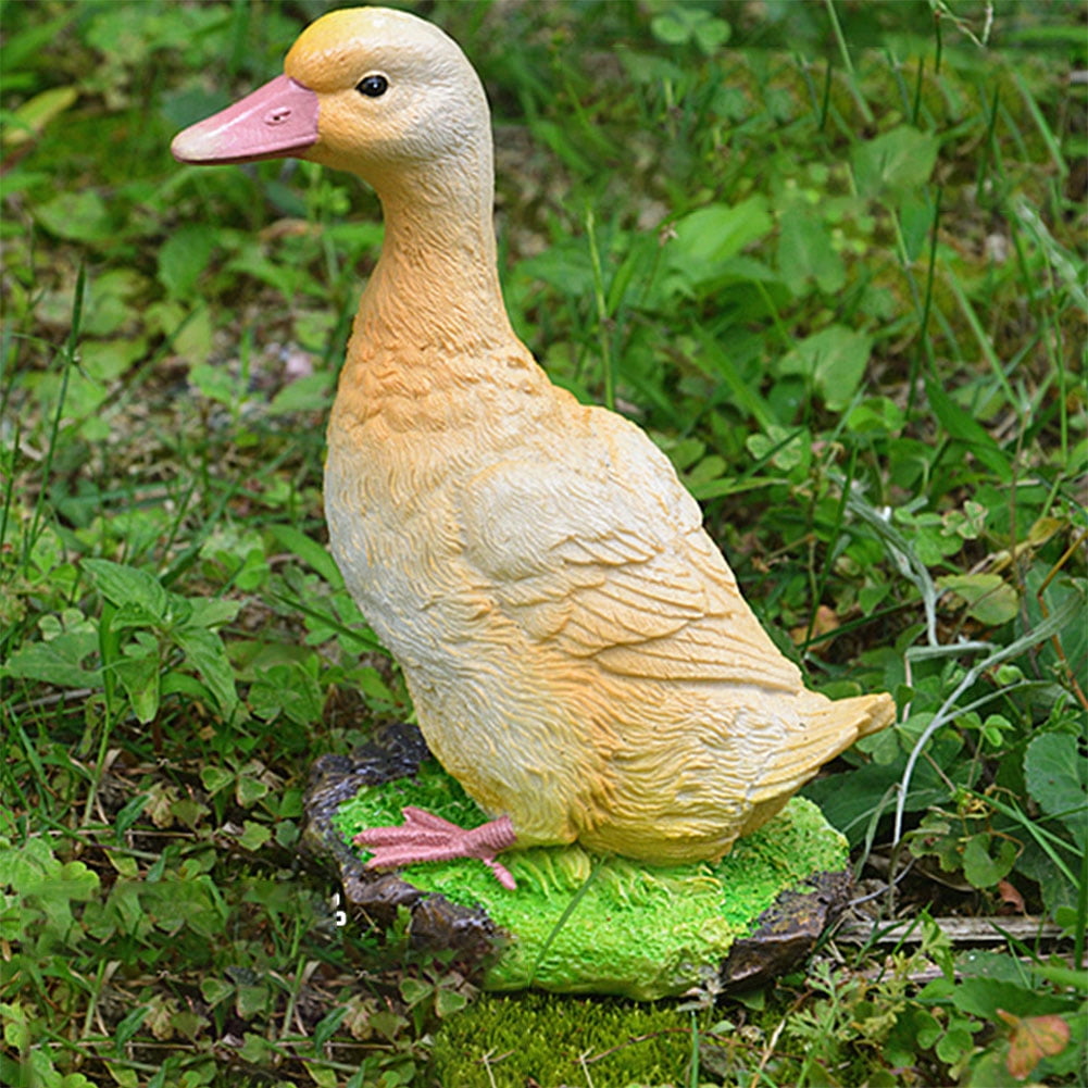 Realistic Outdoor Garden Resin Artificial Simulation Duck Model ...