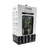 iTime Smartwatch with Bluetooth and Fitness Monitor, Black - Walmart.com