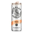 White Claw Hard Seltzer Peach, 6 Pack, 12 fl oz Cans, 5% ABV - Walmart.com
