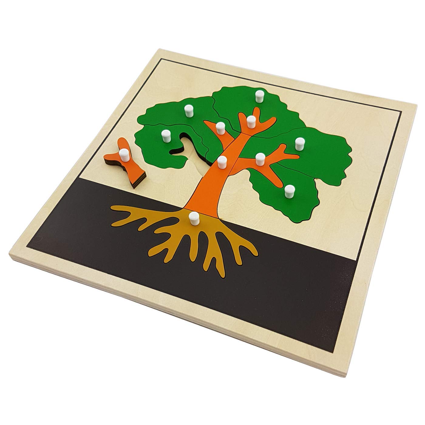 Montessori Tree Puzzle, IFIT Montessori Botany Material | Walmart Canada