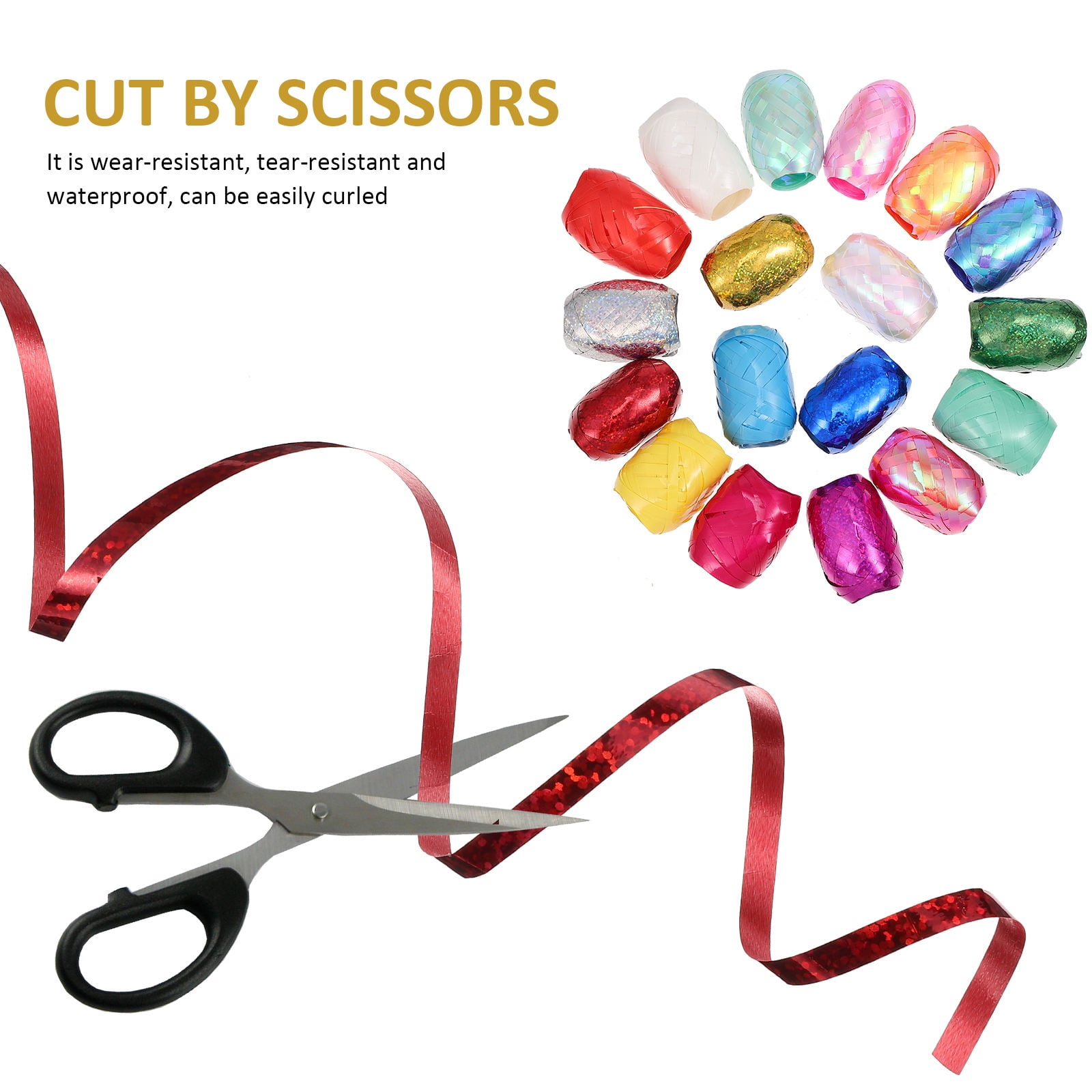 Click here for Festfends Assorted Color Balloon Ribbon For Weddin... prices