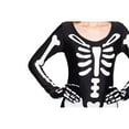 SYNCFUN Skeleton Costume for Women, with Skeleton Gloves, Skeleton Glow ...
