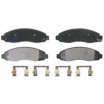 Wagner ThermoQuiet MX711 Semi-Metallic Disc Brake Pad Set - Walmart.com