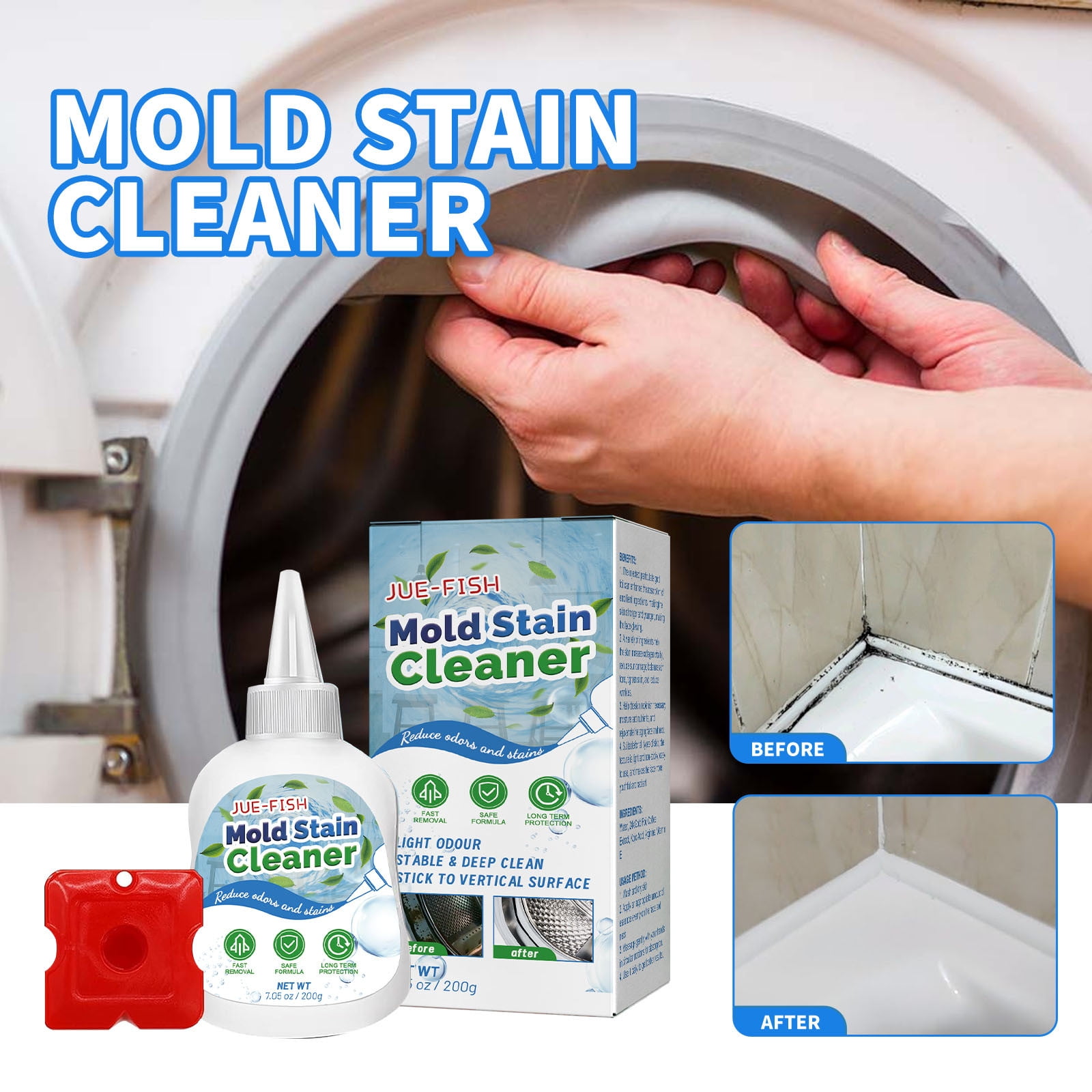 Click here for Binmer Household Stain Cleaner  Front Load Washer... prices