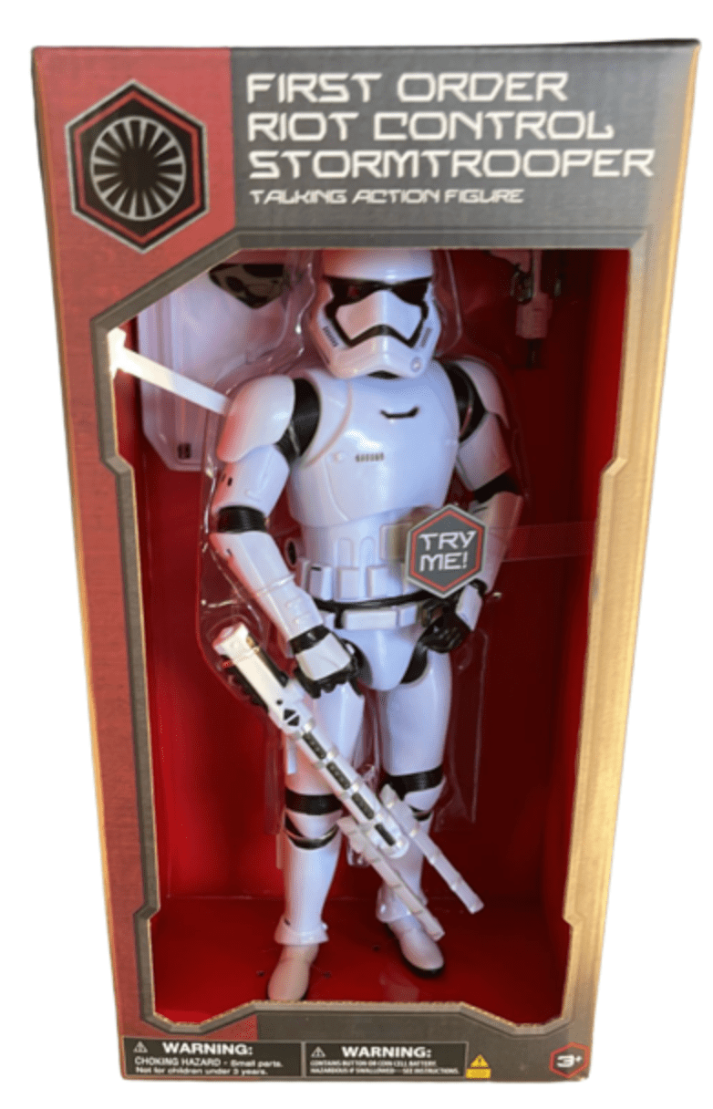 Disney Parks Star Wars First Order Riot control Stormtropper Figure New ...