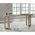Ashley Lockthorne Entryway Accent Console Sofa Table with Faux Concrete ...