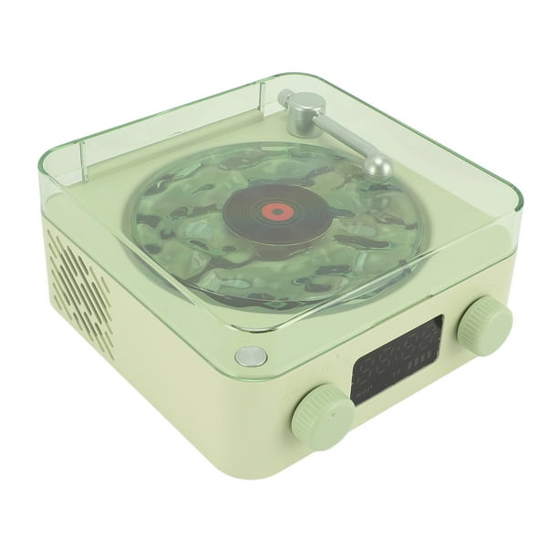 Jugador De Discusión Vintage Con Altavoz, Luz Nocturna Y Exhibición De ...