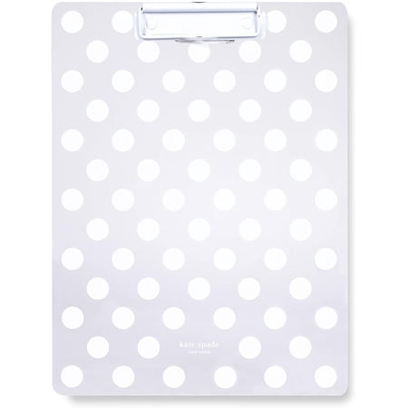 Kate Spade New York Acrylic Clipboard with Low Profile Clip, Cute ...