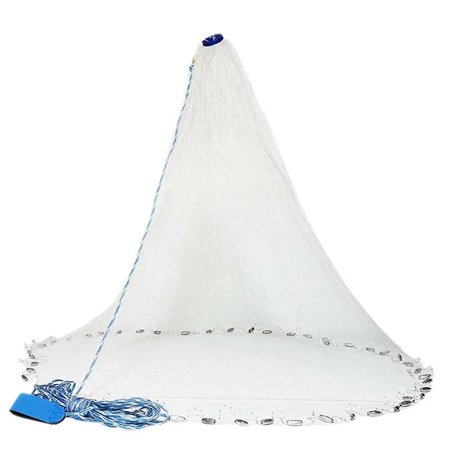 Saltwater Fishing Cast Net For Bait Trap Fish 4/5/6 Ft Radius Casting ...