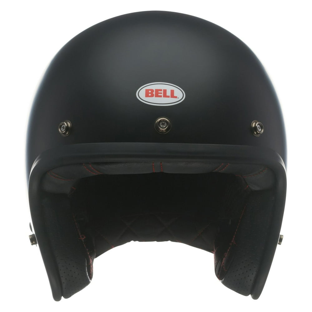 Bell 7049169 - Custom 500 Medium Matte Black Open Face Helmet - Walmart ...
