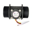 DN40 1.5 inch Turbine flowmeter Water flow sensor Hall flow meter flow ...