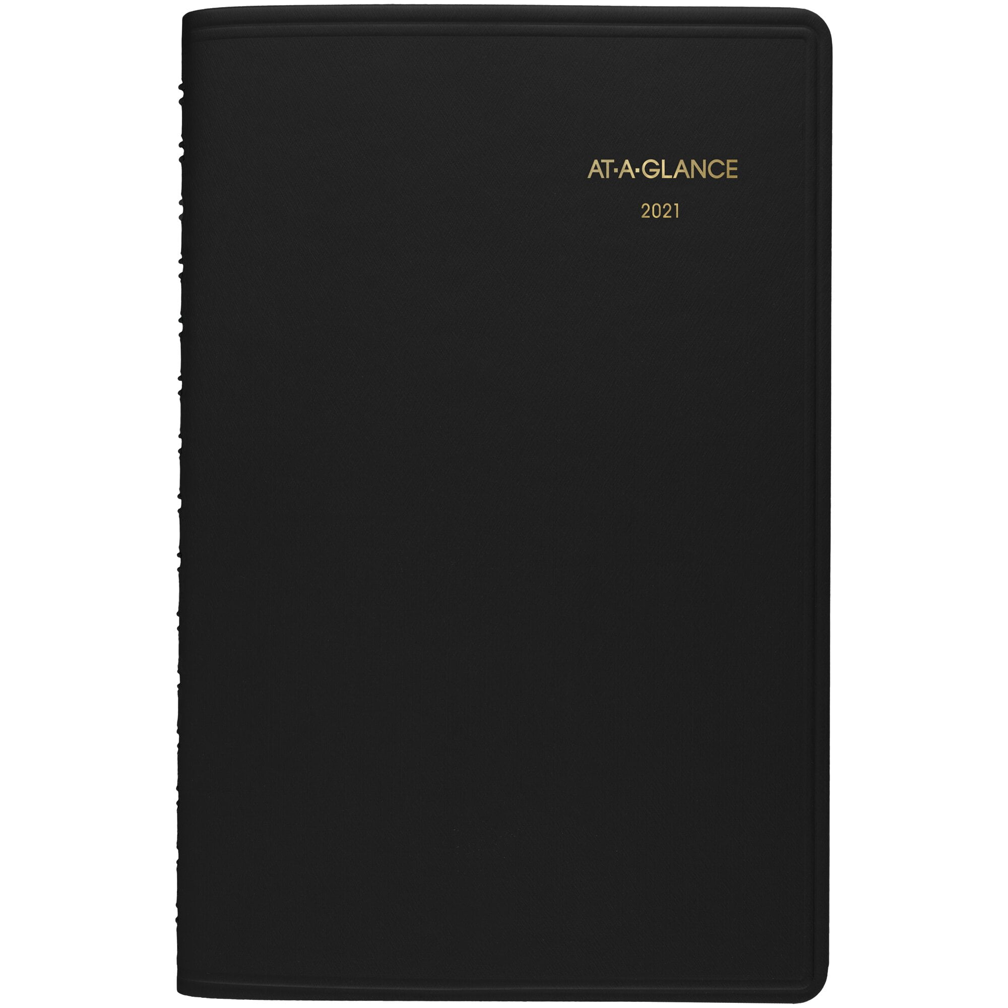 AT A GLANCE Daily Appointment Book Planner 5 X 8 Black January at-a-glance-daily-appointment-book-planner-5-x-8-black-january