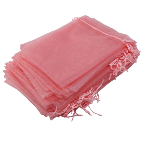 HRX Package Organza Bags 100pcs Gift Pouches Mesh Candy Bags Jewelry ...