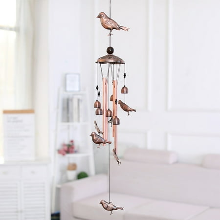 EGNMCR Easter Wind Chimes Metal Green Animals Like Butterfly Turtle ...