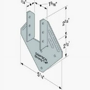 Simpson Strong-Tie PB44 Post Base Pack of 10 - Walmart.com