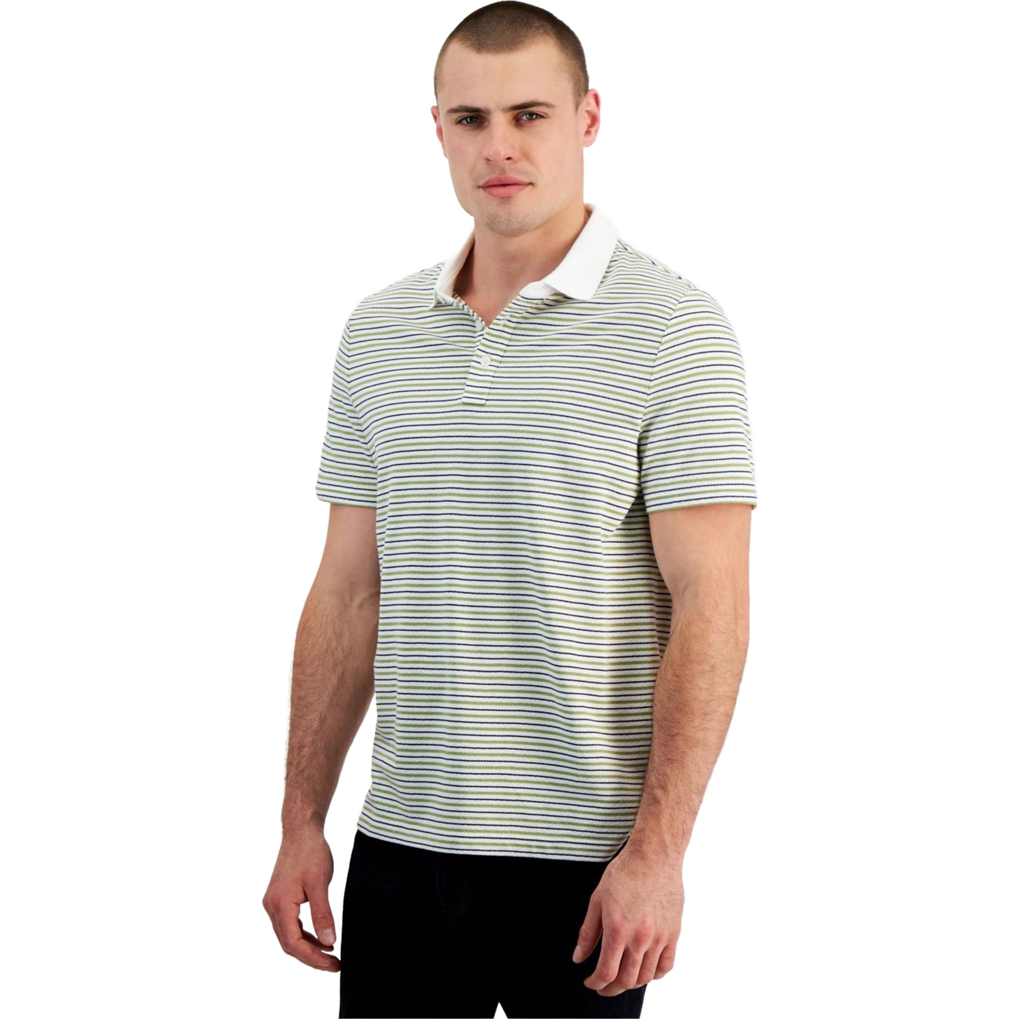 Click here for Michael Kors Mens Striped Polo Shirt  Multicoloure... prices