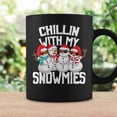 Chillin With My Snowmies Snowman Christmas Matching Coffee Mugs ...