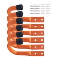 6pcs Heavy Duty Metal Hooks Extension Cord Hanger for Garage Wall ...