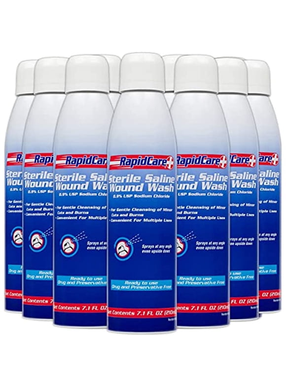 Saline Wound Wash in First Aid - Walmart.com