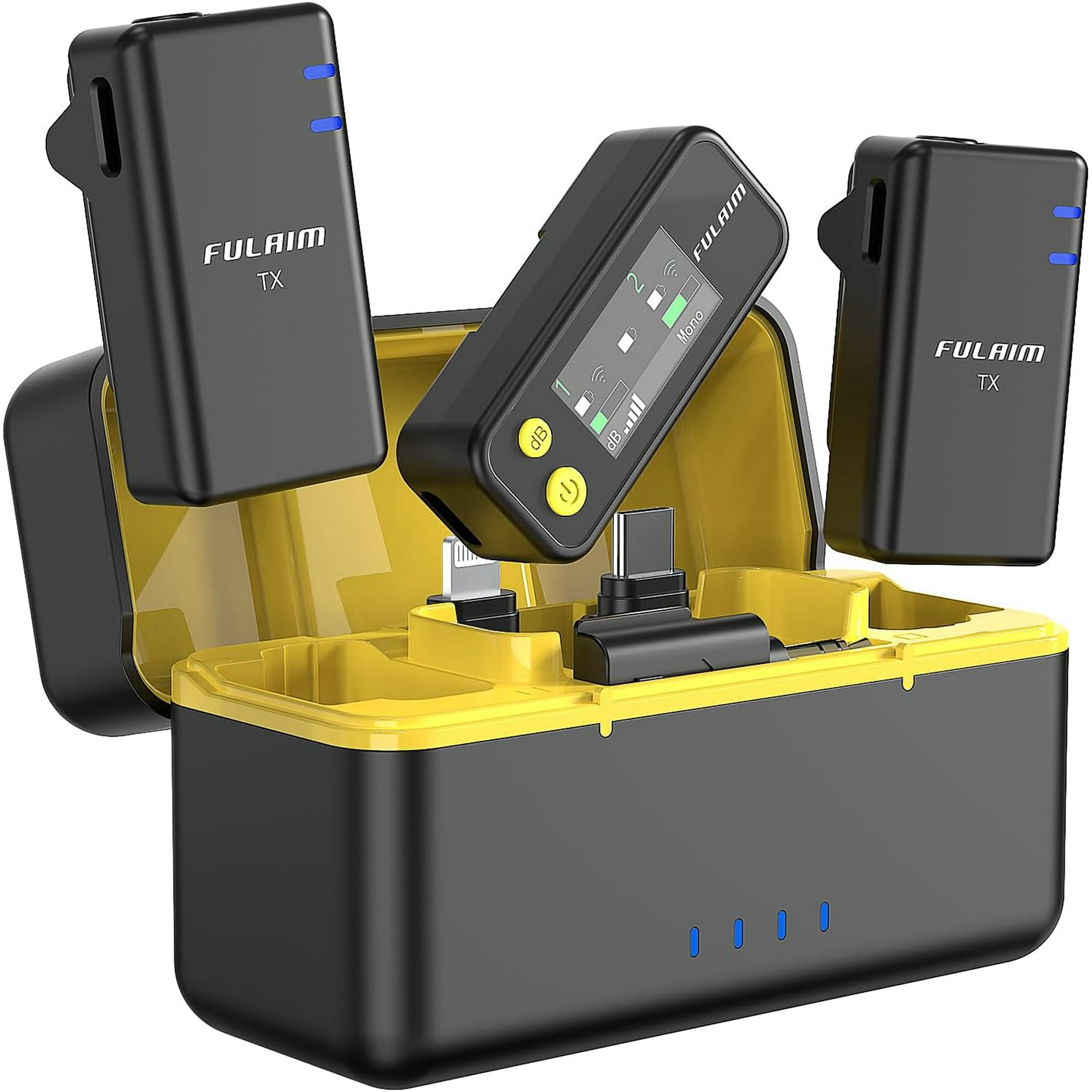 Click here for Fulaim X5 Wireless Lavalier Microphone System prices