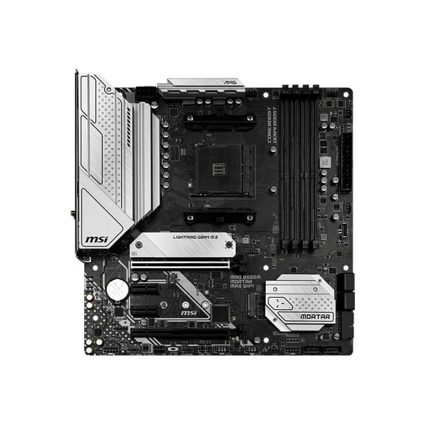 MSI MAG B550M MORTAR MAX WIFI - Motherboard - micro ATX - Socket AM4 ...