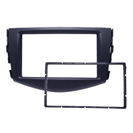 Car 2 Din Frame Dvd Navigation Audio Panel For Toyota Rav4 2006-2012 ...