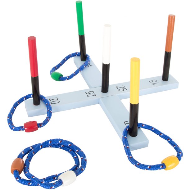 Hey! Play! Rope Ring Toss Game - Walmart.com