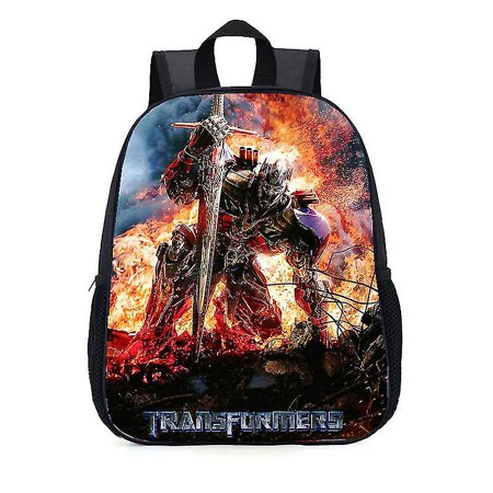 Backpack School Transformation Car Robot Cartoon Bumblebee Optimus ...