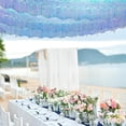 6 Pack Iridescent Blue Tinsel Foil Fringe Garland Birthday Party ...