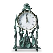 Curve Talking Clock with Large Numbers, Nightstand Design, Suitable for ...