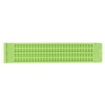 Powkky Portable Plastic 4 Lines 28 Cells Braille Writing Slate and ...