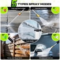 4200 PSI Electric Pressure Washer with Hose Reel,4 Nozzles,for Clean ...