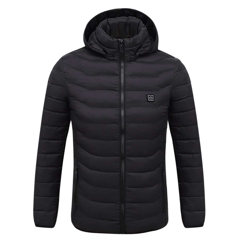 Click here for Unbranded Mens Winter Jacket Winter Mens Smart Usb... prices