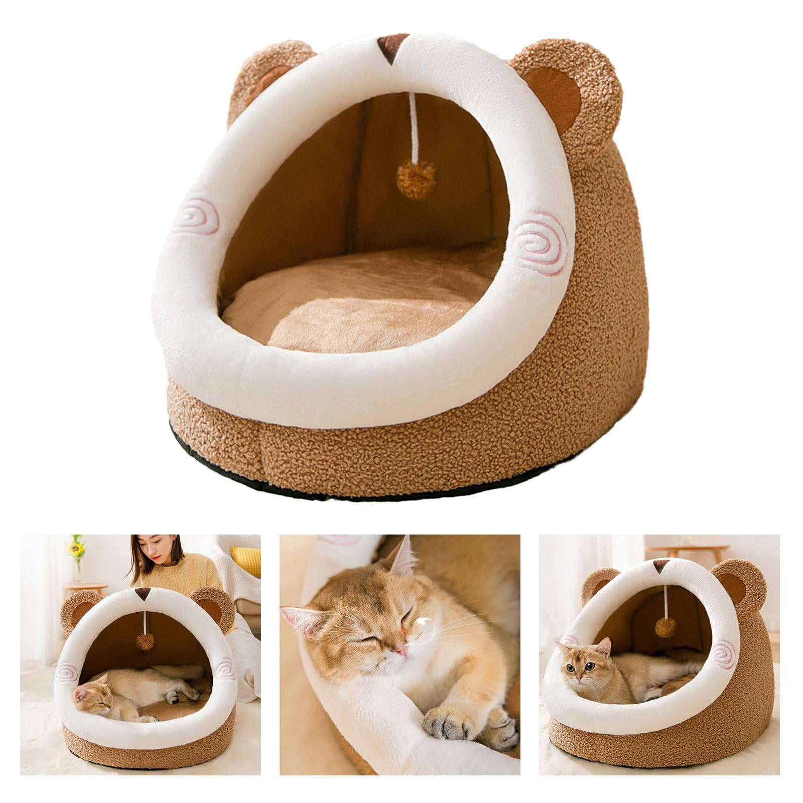 Click here for Beloving Warm Indoor Cozy Bed Pet Cat Dog Bed Hous... prices